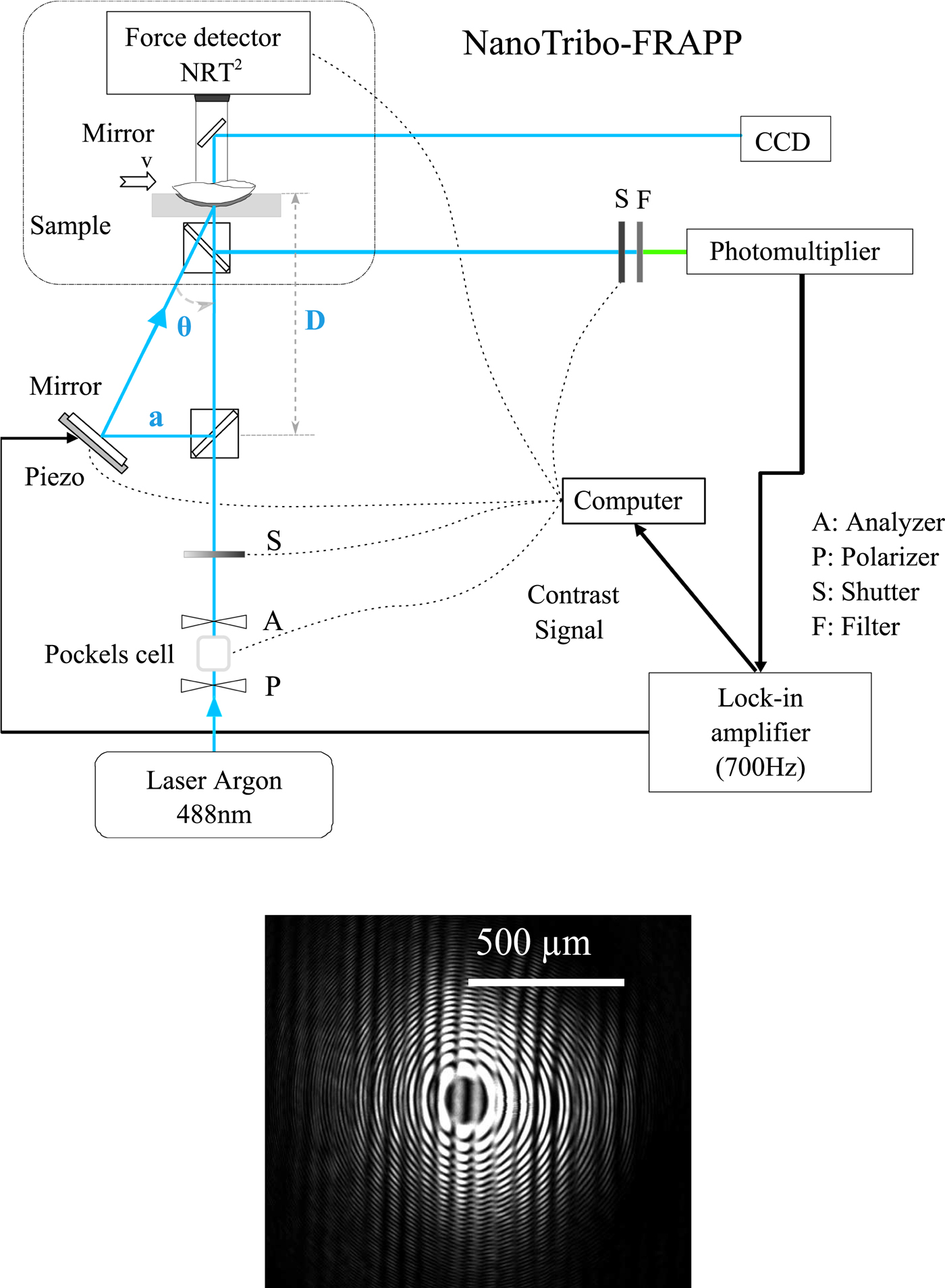 A new tribological experimental setup to study confined and sheared monolayers | Review of ...