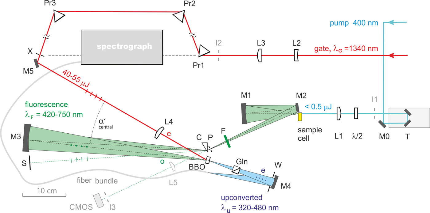 Femtosecond broadband fluorescence upconversion spectroscopy: Spectral ...