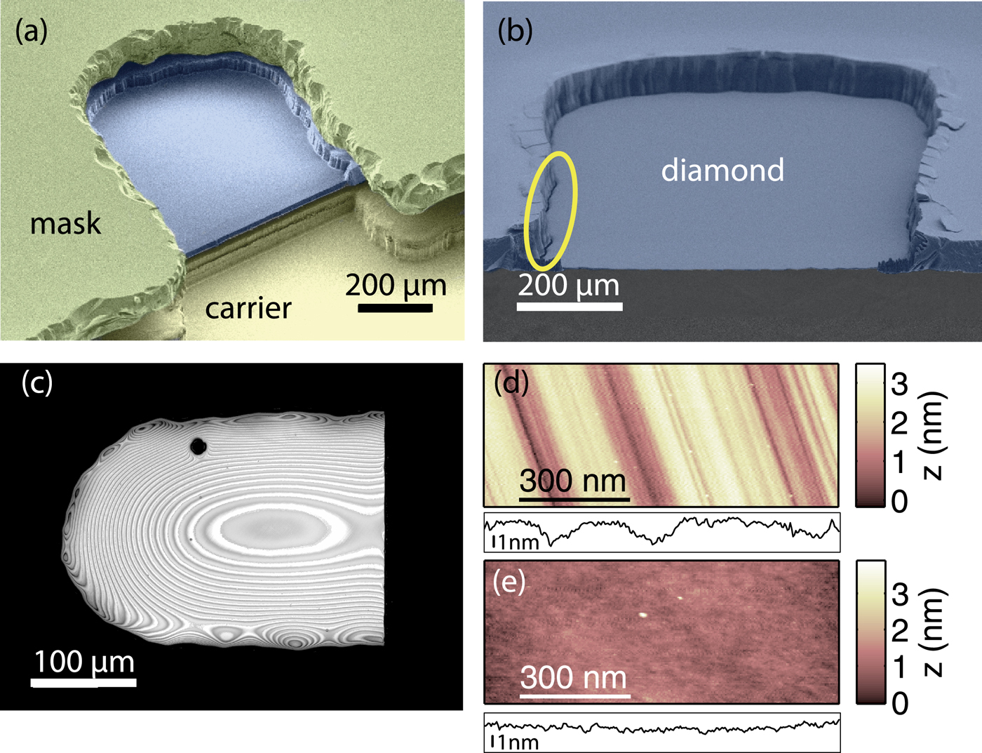 Fabrication of all diamond scanning probes for nanoscale magnetometry ...