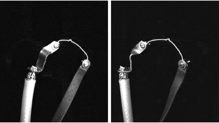 Reconstruction and analysis of exploding wire particle trajectories via ...
