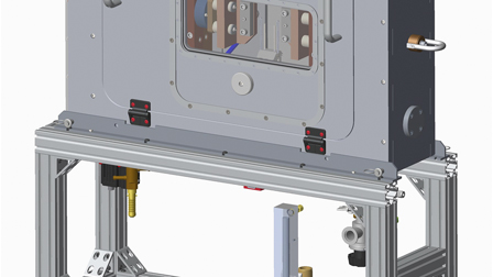 RHEGAL: Resistive heating gas enclosure loadframe for in situ neutron ...