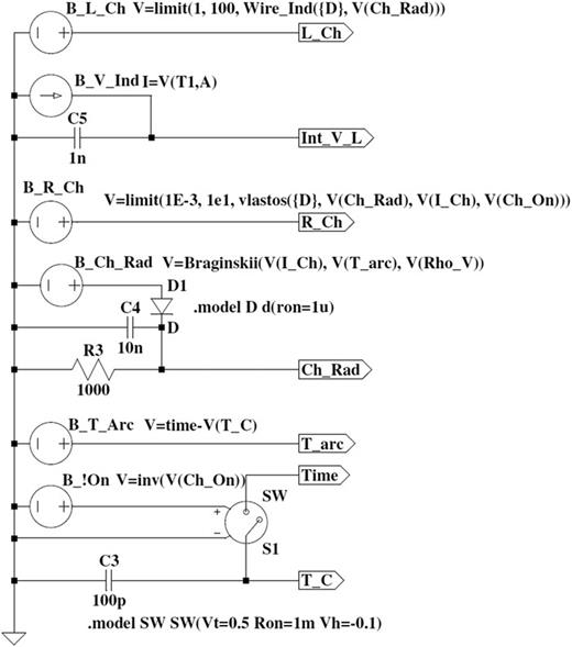 A parametric SPICE model for the simulation of spark gap switches ...