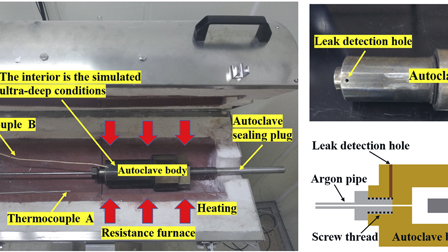 In situ measurement equipment for the elastic wave velocity of rocks ...