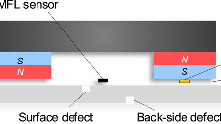 Surface and back-side defects identification combined with magnetic ...