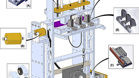 Sub-millinewton thrust stand and wireless power coupler for microwave ...