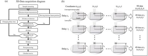 Development of five-dimensional scanning transmission electron ...