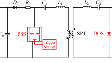 High voltage nanosecond pulse generator based on pseudospark switch and diode opening switch ...