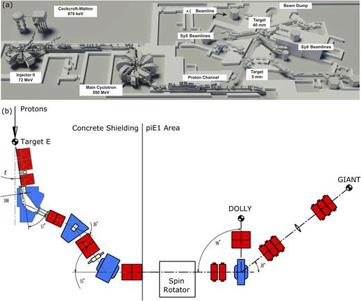 GermanIum array for non-destructive testing (GIANT) setup for muon ...