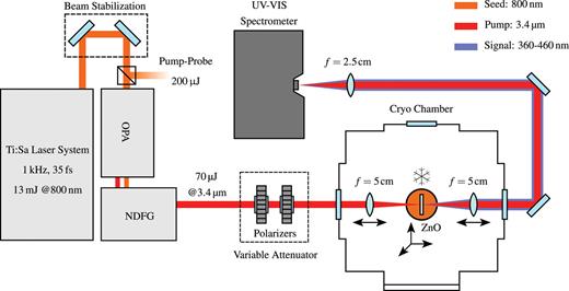A solid-state high harmonic generation spectrometer with cryogenic ...