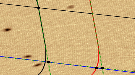 Wavefront distortion correction in scanning tunneling microscope image ...