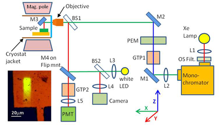 Polar magneto-optical Kerr effect spectroscopy with a microscope ...