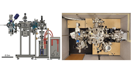 Cryogen-free modular scanning tunneling microscope operating at 4-K in high magnetic field on a ...