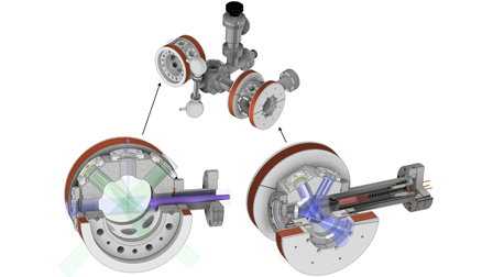 Loading of the narrow line Tm MOT from a pulsed cold atomic beam ...