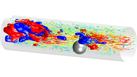 Pulsatile pipe flow experiment to study particle–fluid interactions ...