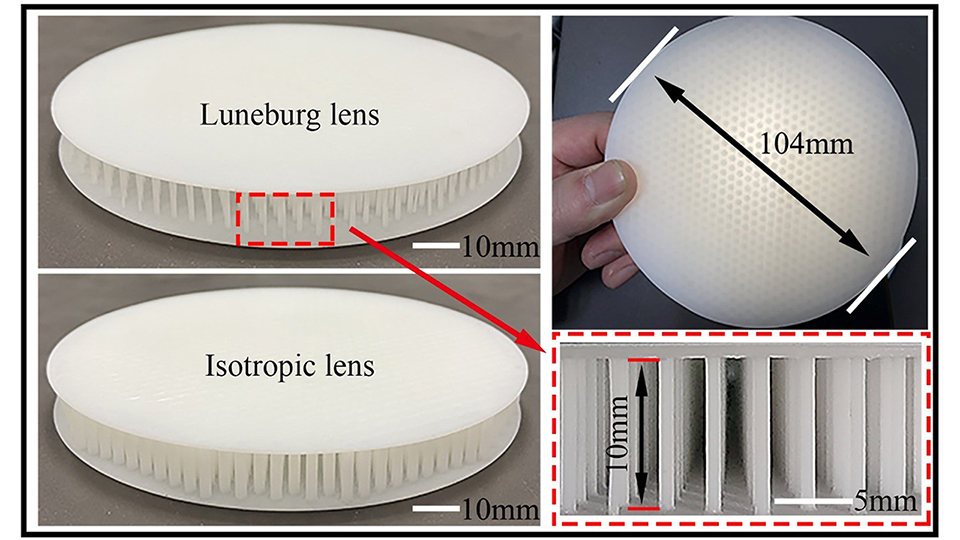 Acoustic lens can help generate longer and cleaner sound jets ...