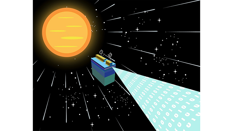 Quantum dots may improve space laser communications by tolerating harsh ...