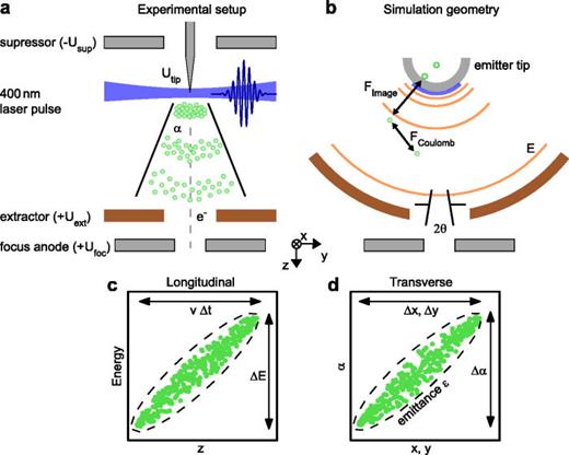 Coulomb interactions in high-coherence femtosecond electron pulses from ...