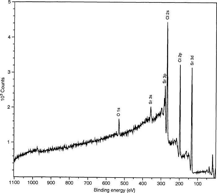 SrCl2 by XPS | Surface Science Spectra | AIP Publishing