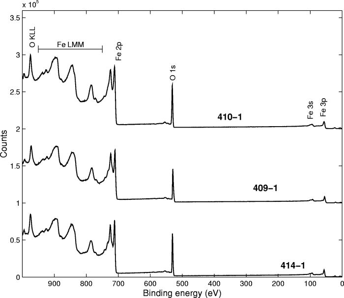 Fe 2p Core-Level Spectra for Pure, Epitaxial α-Fe2O3(0001), γ-Fe2O3(001 ...