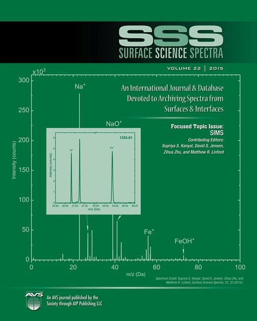 Volume 22 Issue 1 | Surface Science Spectra | AIP Publishing