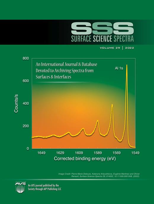 Volume 29 Issue 2 | Surface Science Spectra | AIP Publishing