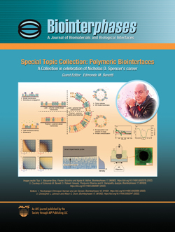 Special Topic Collection: Polymeric Biointerfaces — A Collection in ...
